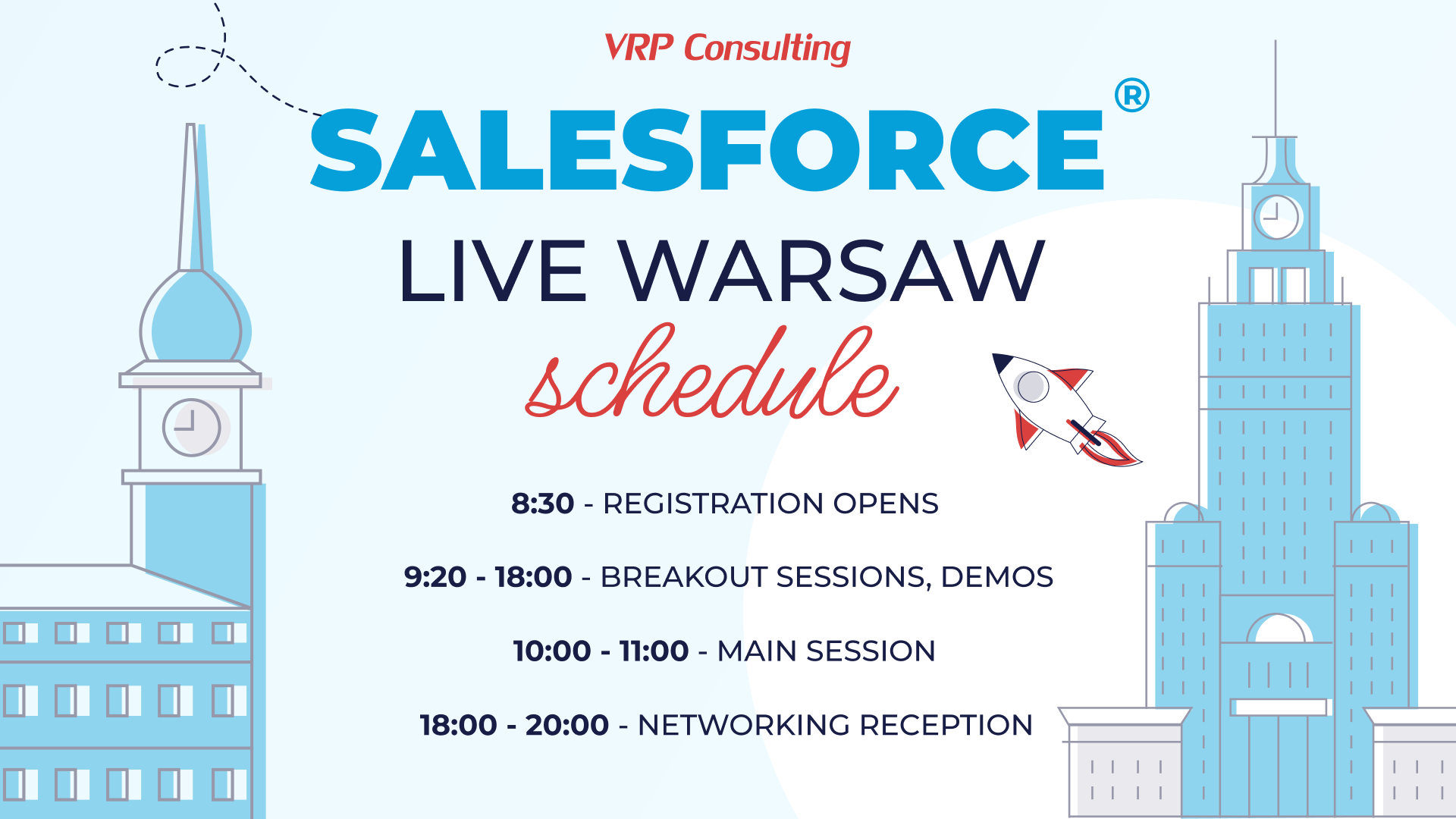 Salesforce Live Warsaw Event 2022 | VRP Consulting