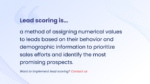 Salesforce Marketing Cloud Lead Scoring: What Is It, How to Implement ...