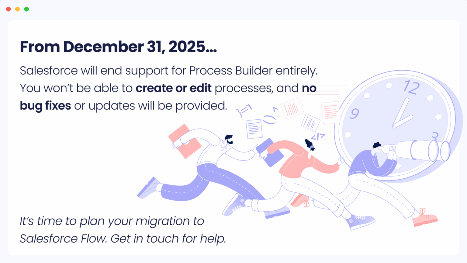 Why and how to migrate Process Builder to Flow before the 2025 retirement | VRP Consulting